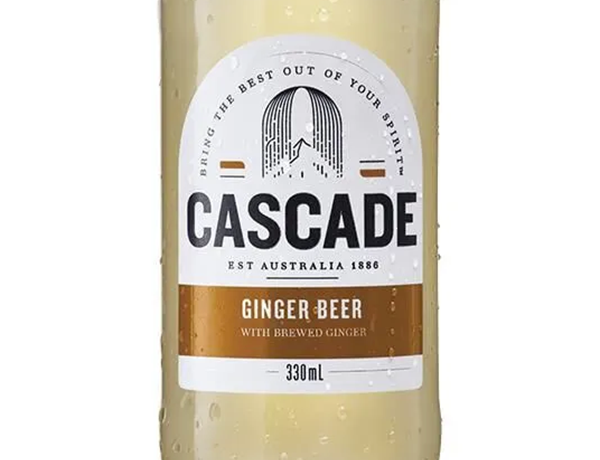 Cascade Ginger Beer Glass Bottle | Morris Kitchen